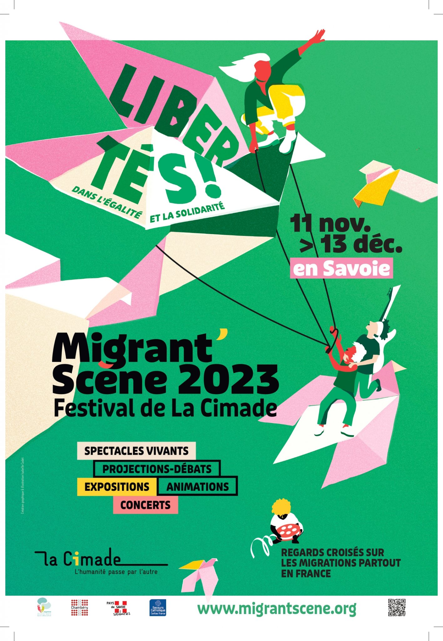 Découvrez le programme du Festival Migrant’Scène 2023 – ADDCAES